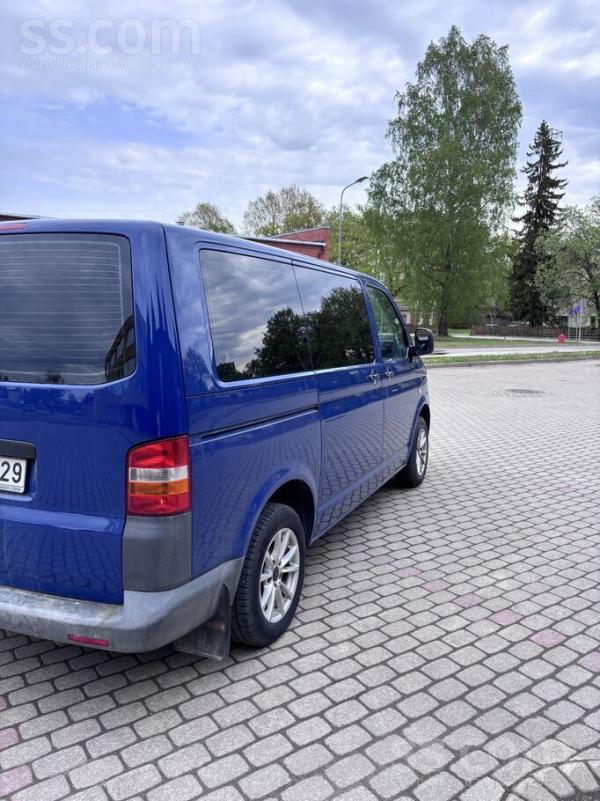 Синий Фольксваген Т5 2008 в Валмиера, объемом двигателя 1.90 л и пробегом 405 тыс. км за 4750 €, фото 3 на AUTOMOTO.COM.LV