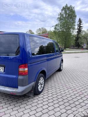 Синий Фольксваген Т5 2008 в Валмиера, объемом двигателя 1.90 л и пробегом 405 тыс. км за 4750 €, фото 4 на AUTOMOTO.COM.LV
