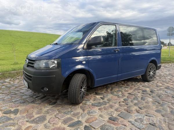 Blue Volkswagen T5 2010 in Riga, with an engine capacity of 2.00 L and mileage of 0 thousand km for 6850 €, photo 2 on AUTOMOTO.COM.LV