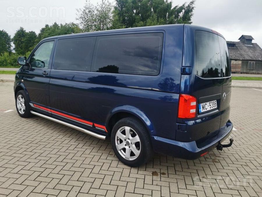 Zils Volkswagen T5 2011 Cēsis, ar dzinēja tilpumu 2.00 L un nobraukumu 350 tūkst. km par 9500 €, foto 10 vietnē AUTOMOTO.COM.LV