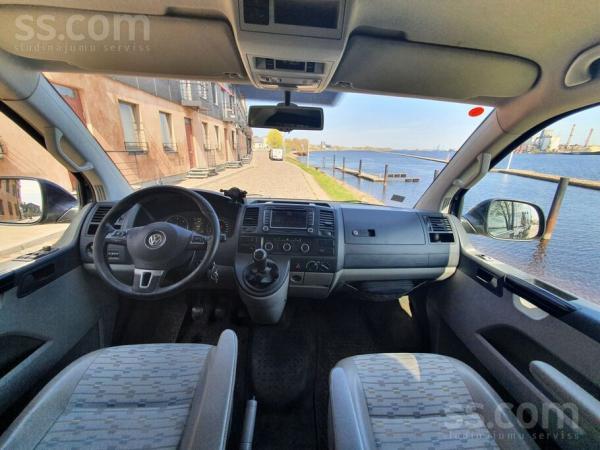 Blue Volkswagen T5 2012 in Riga, with an engine capacity of 2.00 L and mileage of 340 thousand km for 13900 €, photo 3 on AUTOMOTO.COM.LV
