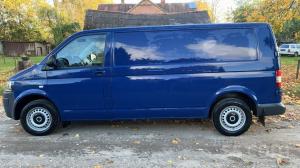 Blue Volkswagen T5 2013 in Limbazi, with an engine capacity of 2.00 L and mileage of 250 thousand km for 6900 €, photo  on AUTOMOTO.COM.LV