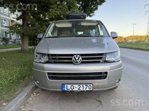 Brown Volkswagen T5 2013 in Riga, with an engine capacity of 2.00 L and mileage of 280 thousand km for 11000 €, photo 6 on AUTOMOTO.COM.LV