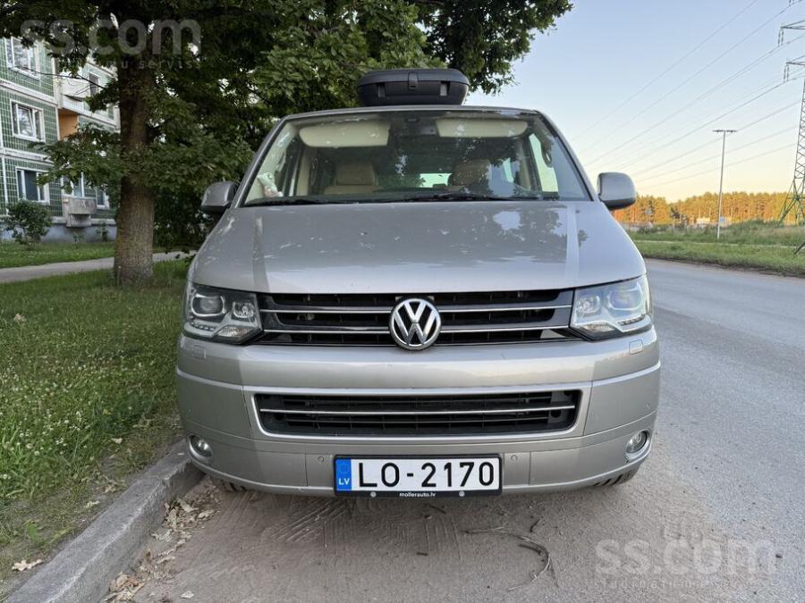 Brown Volkswagen T5 2013 in Riga, with an engine capacity of 2.00 L and mileage of 280 thousand km for 11000 €, photo 6 on AUTOMOTO.COM.LV