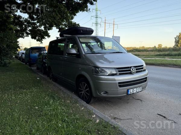 Brown Volkswagen T5 2013 in Riga, with an engine capacity of 2.00 L and mileage of 280 thousand km for 11000 €, photo 7 on AUTOMOTO.COM.LV