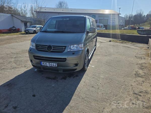 Zaļš Volkswagen T5 2004 Rīga, ar dzinēja tilpumu 2.50 L un nobraukumu 437 tūkst. km par 5500 €, foto 1 vietnē AUTOMOTO.COM.LV