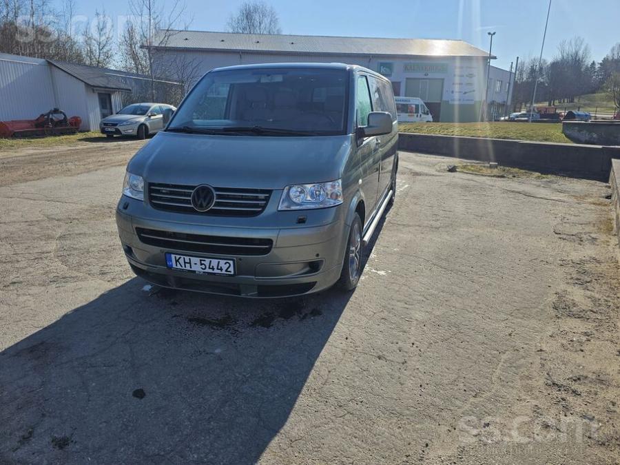 Zaļš Volkswagen T5 2004 Rīga, ar dzinēja tilpumu 2.50 L un nobraukumu 437 tūkst. km par 5500 €, foto 1 vietnē AUTOMOTO.COM.LV