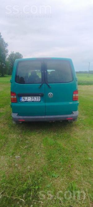 Zaļš Volkswagen T5 2005 Jēkabpils, ar dzinēja tilpumu 1.90 L un nobraukumu 186 tūkst. km par 8300 €, foto 1 vietnē AUTOMOTO.COM.LV