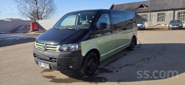 Zaļš Volkswagen T5 2014 Preiļi, ar dzinēja tilpumu 2.00 L un nobraukumu 348 tūkst. km par 16000 €, foto 1 vietnē AUTOMOTO.COM.LV