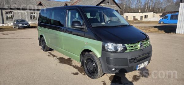 Zaļš Volkswagen T5 2014 Preiļi, ar dzinēja tilpumu 2.00 L un nobraukumu 348 tūkst. km par 16000 €, foto 3 vietnē AUTOMOTO.COM.LV