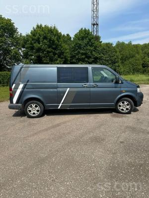 Pelēks Volkswagen T5 2004 Liepāja, ar dzinēja tilpumu 2.50 L un nobraukumu 441 tūkst. km par 1800 €, foto 6 vietnē AUTOMOTO.COM.LV