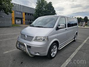 Серый Фольксваген Т5 2004 в Рига, объемом двигателя 2.50 л и пробегом 400 тыс. км за 4900 €, фото 6 на AUTOMOTO.COM.LV