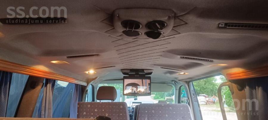 Pelēks Volkswagen T5 2005 Daugavpils, ar dzinēja tilpumu 2.50 L un nobraukumu 706 tūkst. km par 3900 €, foto 10 vietnē AUTOMOTO.COM.LV
