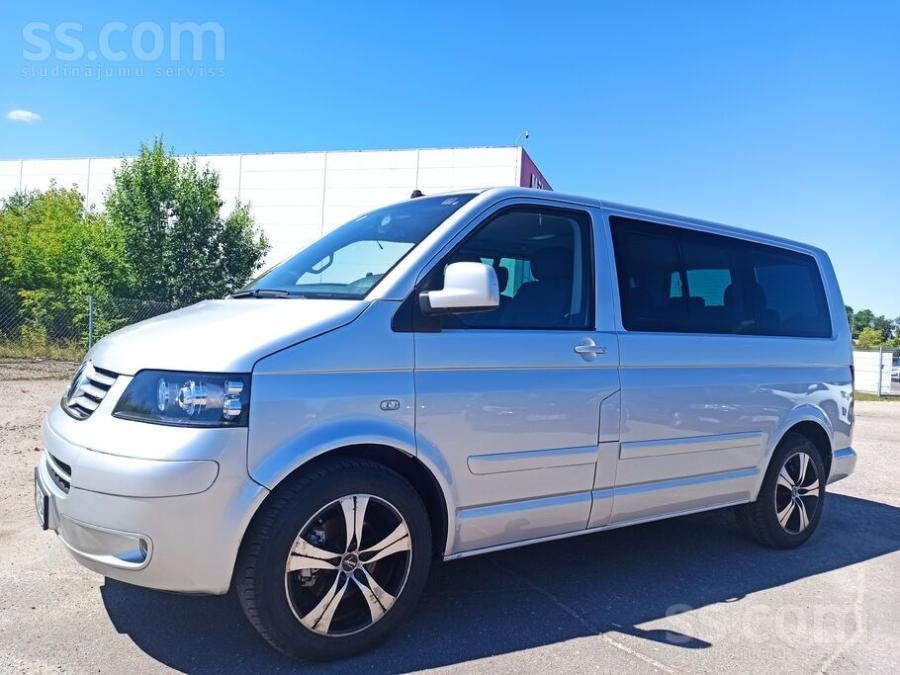 Pelēks Volkswagen T5 2005 Daugavpils, ar dzinēja tilpumu 2.50 L un nobraukumu 225 tūkst. km par 9500 €, foto 6 vietnē AUTOMOTO.COM.LV