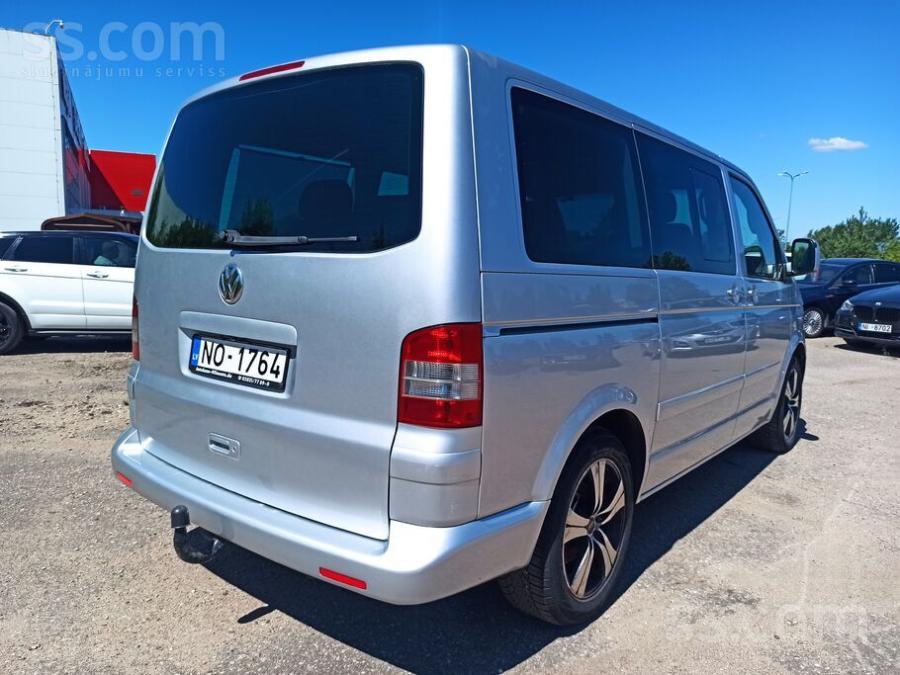 Pelēks Volkswagen T5 2005 Daugavpils, ar dzinēja tilpumu 2.50 L un nobraukumu 225 tūkst. km par 9500 €, foto 7 vietnē AUTOMOTO.COM.LV