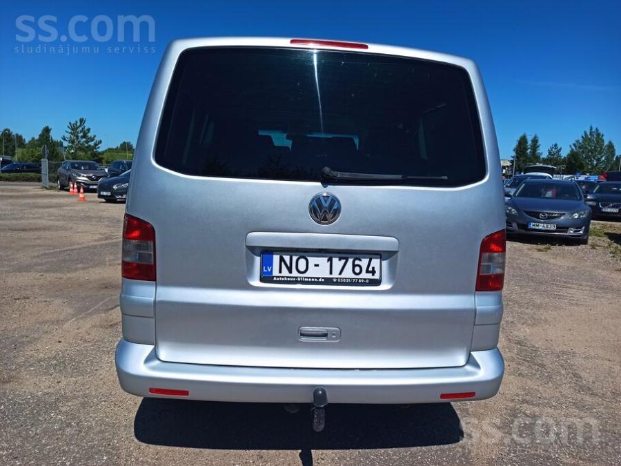 Pelēks Volkswagen T5 2005 Daugavpils, ar dzinēja tilpumu 2.50 L un nobraukumu 225 tūkst. km par 9500 €, foto 8 vietnē AUTOMOTO.COM.LV