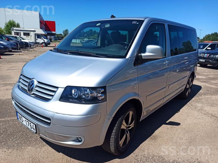 Pelēks Volkswagen T5 2005 Daugavpils, ar dzinēja tilpumu 2.50 L un nobraukumu 225 tūkst. km par 9500 €, foto 27 vietnē AUTOMOTO.COM.LV
