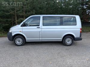 Pelēks Volkswagen T5 2007 Ogre, ar dzinēja tilpumu 1.90 L un nobraukumu 193 tūkst. km par 7100 €, foto 1 vietnē AUTOMOTO.COM.LV