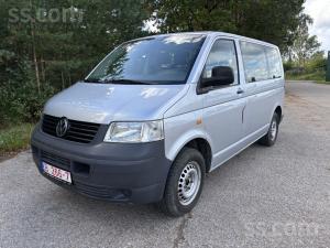 Pelēks Volkswagen T5 2007 Ogre, ar dzinēja tilpumu 1.90 L un nobraukumu 193 tūkst. km par 7100 €, foto 4 vietnē AUTOMOTO.COM.LV