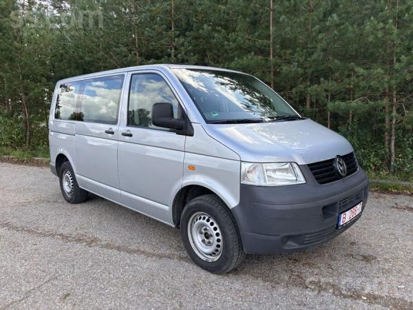 Pelēks Volkswagen T5 2007 Ogre, ar dzinēja tilpumu 1.90 L un nobraukumu 193 tūkst. km par 7100 €, foto 5 vietnē AUTOMOTO.COM.LV