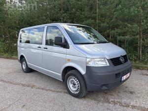 Pelēks Volkswagen T5 2007 Ogre, ar dzinēja tilpumu 1.90 L un nobraukumu 193 tūkst. km par 7100 €, foto 5 vietnē AUTOMOTO.COM.LV