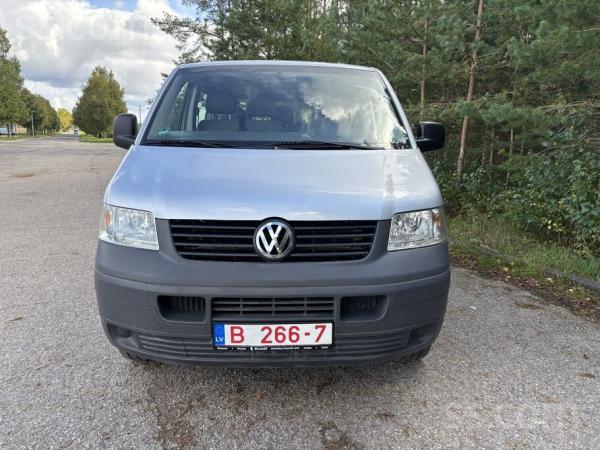 Pelēks Volkswagen T5 2007 Ogre, ar dzinēja tilpumu 1.90 L un nobraukumu 193 tūkst. km par 7100 €, foto 6 vietnē AUTOMOTO.COM.LV