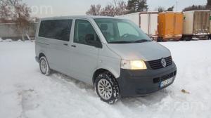 Серый Фольксваген Т5 2008 в Резекне, объемом двигателя 1.90 л и пробегом 320 тыс. км за 7100 €, фото 3 на AUTOMOTO.COM.LV
