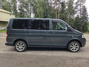 Pelēks Volkswagen T5 2009 Tukums, ar dzinēja tilpumu 2.50 L un nobraukumu 380 tūkst. km par 6550 €, foto 5 vietnē AUTOMOTO.COM.LV