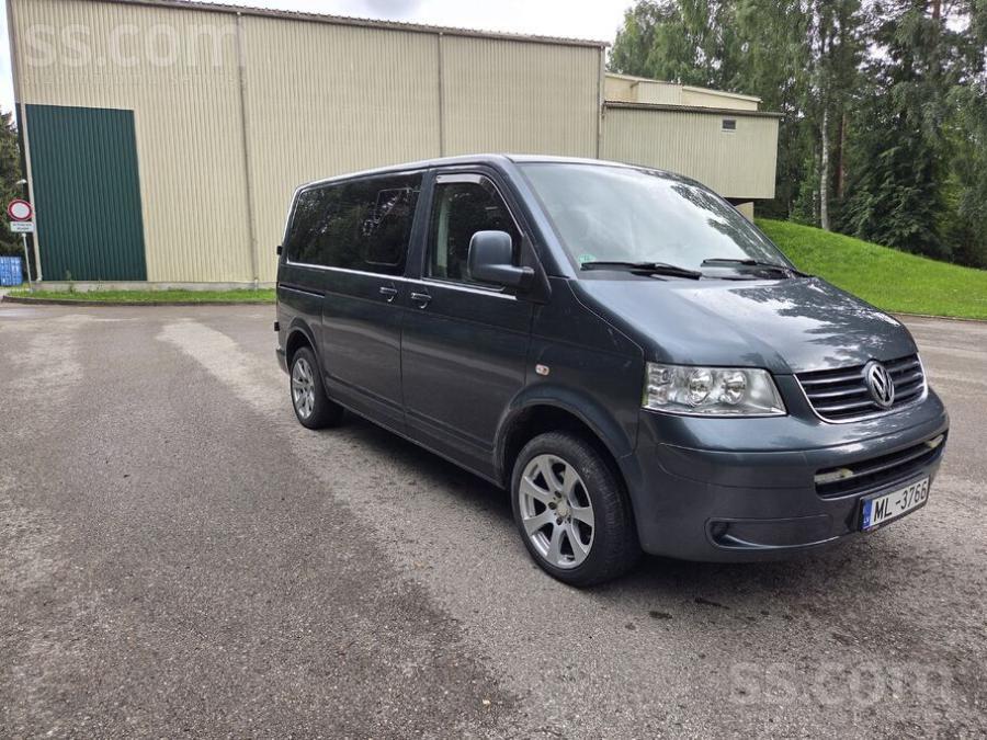 Pelēks Volkswagen T5 2009 Tukums, ar dzinēja tilpumu 2.50 L un nobraukumu 380 tūkst. km par 6550 €, foto 6 vietnē AUTOMOTO.COM.LV