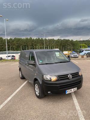 Grey Volkswagen T5 2013 in Vilnius, with an engine capacity of 2.00 L and mileage of 406 thousand km for 6000 €, photo 1 on AUTOMOTO.COM.LV