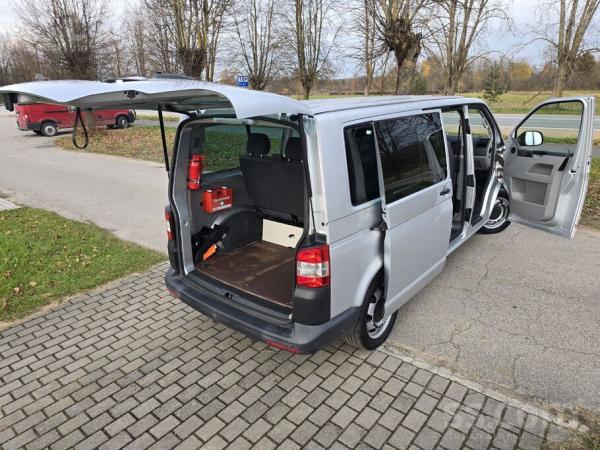 Grey Volkswagen T5 2014 in Ogre, with an engine capacity of 2.00 L and mileage of 252 thousand km for 12970 €, photo 9 on AUTOMOTO.COM.LV