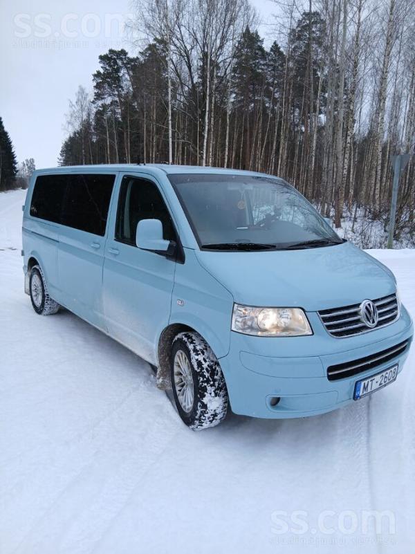 Volkswagen T5 2004 Jelgava, ar dzinēja tilpumu 2.50 L un nobraukumu 452 tūkst. km par 6400 €, foto 2 vietnē AUTOMOTO.COM.LV