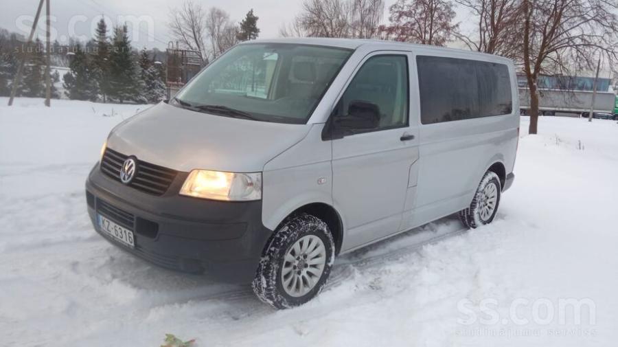 Volkswagen T5 2008 in Rezekne, with an engine capacity of 1.90 L and mileage of 369 thousand km for 4350 €, photo 2 on AUTOMOTO.COM.LV