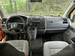 Orange Volkswagen T5 2005 in Riga, with an engine capacity of 2.50 L and mileage of 440 thousand km for 2700 €, photo 17 on AUTOMOTO.COM.LV