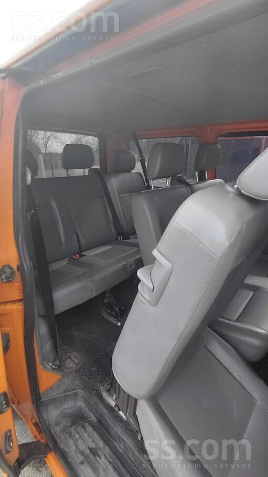 Oranžs Volkswagen T5 2006 Daugavpils, ar dzinēja tilpumu 1.90 L un nobraukumu 376 tūkst. km par 5000 €, foto 10 vietnē AUTOMOTO.COM.LV