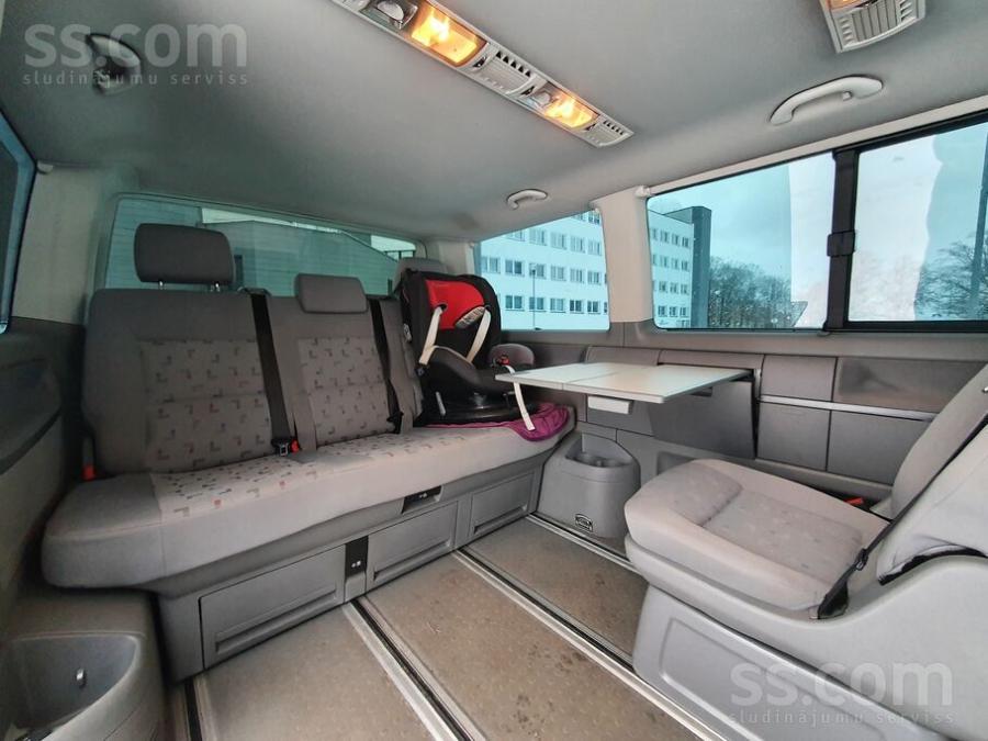 Sarkans Volkswagen T5 2006 Daugavpils, ar dzinēja tilpumu 1.90 L un nobraukumu 190 tūkst. km par 11000 €, foto 11 vietnē AUTOMOTO.COM.LV