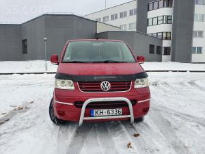 Sarkans Volkswagen T5 2006 Daugavpils, ar dzinēja tilpumu 1.90 L un nobraukumu 190 tūkst. km par 11000 €, foto 15 vietnē AUTOMOTO.COM.LV
