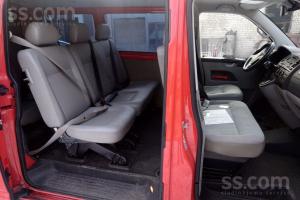 Sarkans Volkswagen T5 2013 Liepāja, ar dzinēja tilpumu 2.00 L un nobraukumu 291 tūkst. km par 11550 €, foto 12 vietnē AUTOMOTO.COM.LV