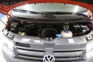 Sarkans Volkswagen T5 2013 Liepāja, ar dzinēja tilpumu 2.00 L un nobraukumu 291 tūkst. km par 11550 €, foto 15 vietnē AUTOMOTO.COM.LV