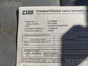 Sarkans Volkswagen T5 2013 Liepāja, ar dzinēja tilpumu 2.00 L un nobraukumu 291 tūkst. km par 11550 €, foto 17 vietnē AUTOMOTO.COM.LV