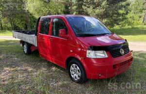 Sarkans Volkswagen T5 2004 Tukums, ar dzinēja tilpumu 1.90 L un nobraukumu 0 tūkst. km par 6250 €, foto 3 vietnē AUTOMOTO.COM.LV