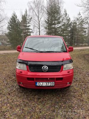 Red Volkswagen T5 2004 in Tukums, with an engine capacity of 1.90 L and mileage of 415 thousand km for 4450 €, photo 2 on AUTOMOTO.COM.LV