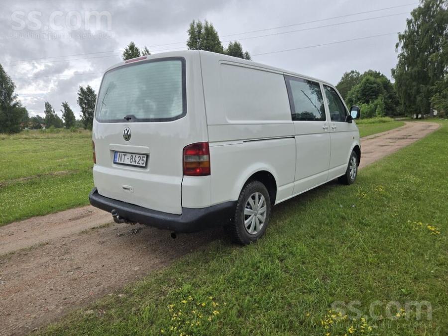 Белый Фольксваген Т5 2004 в Кулдига, объемом двигателя 1.90 л и пробегом 588 тыс. км за 3800 €, фото 4 на AUTOMOTO.COM.LV