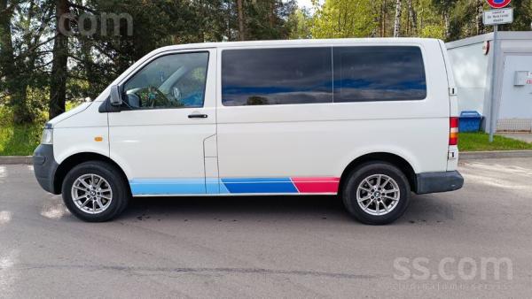 Balts Volkswagen T5 2005 Rīga, ar dzinēja tilpumu 2.50 L un nobraukumu 387 tūkst. km par 3700 €, foto 7 vietnē AUTOMOTO.COM.LV
