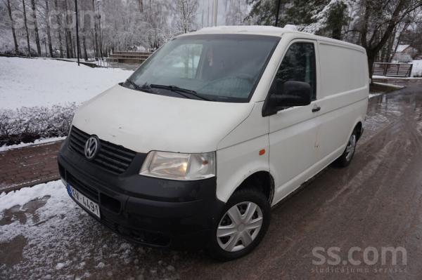 White Volkswagen T5 2005 in Jurmala, with an engine capacity of 1.90 L and mileage of 484 thousand km for 2350 €, photo 2 on AUTOMOTO.COM.LV