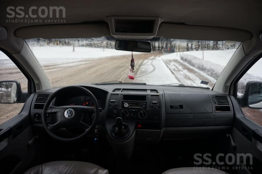 Белый Фольксваген Т5 2005 в Юрмала, объемом двигателя 1.90 л и пробегом 484 тыс. км за 2350 €, фото 19 на AUTOMOTO.COM.LV