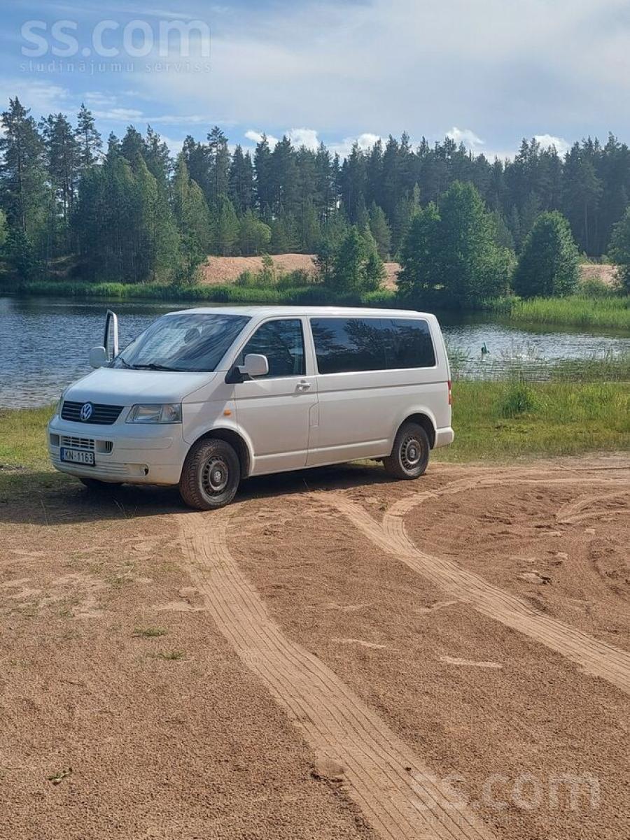 Balts Volkswagen T5 2005 Madona, ar dzinēja tilpumu 1.90 L un nobraukumu 420 tūkst. km par 3200 €, foto 3 vietnē AUTOMOTO.COM.LV