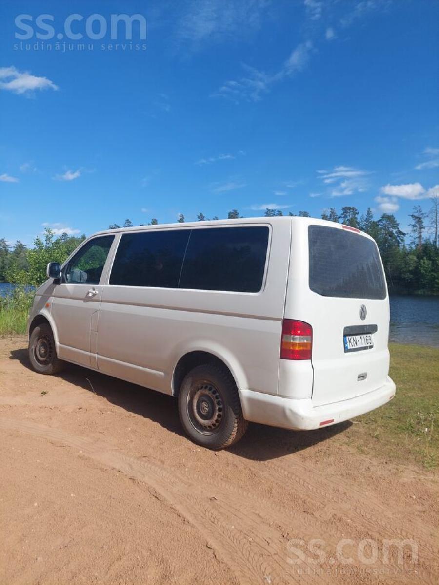 Balts Volkswagen T5 2005 Madona, ar dzinēja tilpumu 1.90 L un nobraukumu 420 tūkst. km par 3200 €, foto 5 vietnē AUTOMOTO.COM.LV