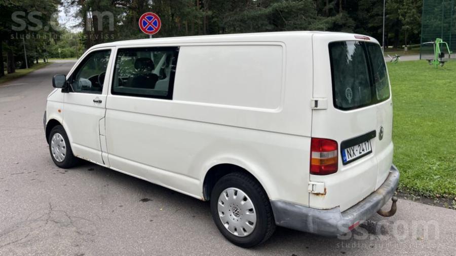 Balts Volkswagen T5 2005 Rīga, ar dzinēja tilpumu 1.90 L un nobraukumu 350 tūkst. km par 3400 €, foto 5 vietnē AUTOMOTO.COM.LV