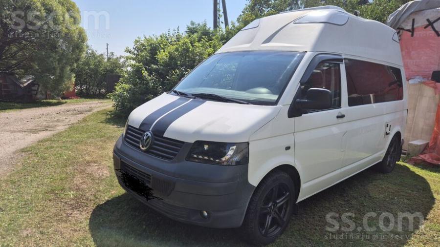 Balts Volkswagen T5 2005 Rīga, ar dzinēja tilpumu 1.90 L un nobraukumu 276 tūkst. km par 6700 €, foto 3 vietnē AUTOMOTO.COM.LV